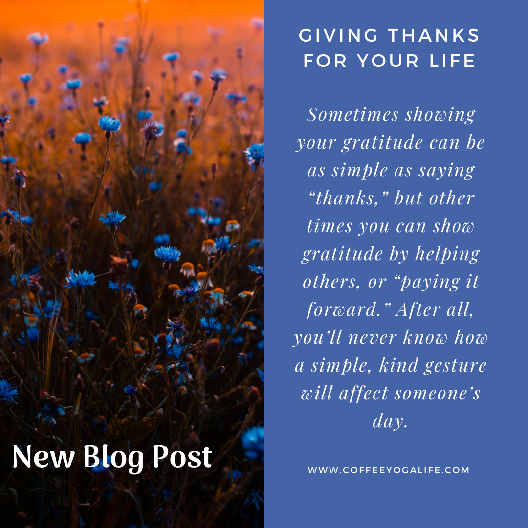 Giving Thanks for Your Life by Tameeka Leon