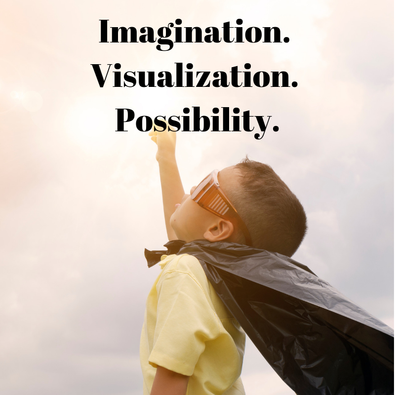 Imagination. Visualization. Possibility. by Tameeka Leon